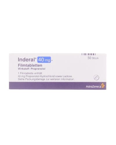 Inderal 40mg tabletter 50 enpac - Apotek 1