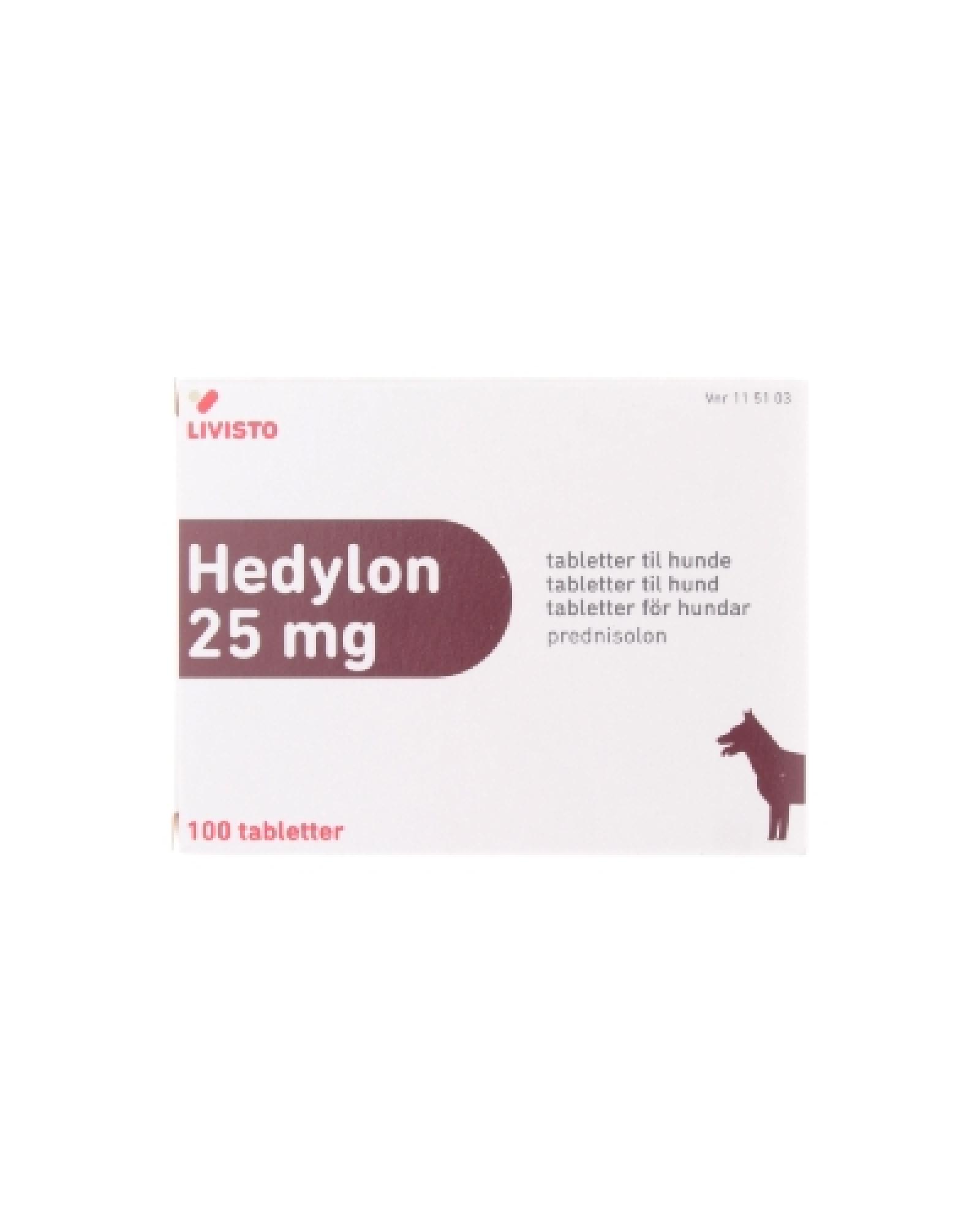 Hedylon vet tab 25mg - Apotek 1