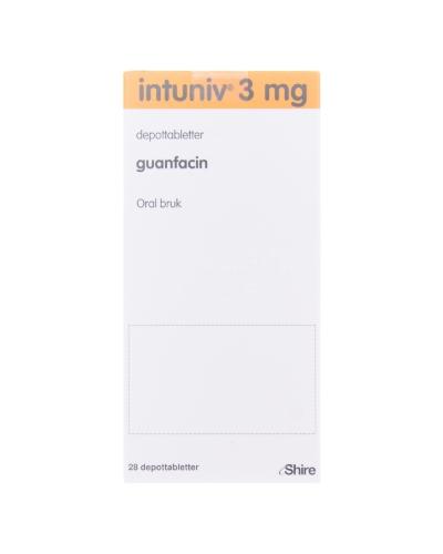 Intuniv Depottablett 3 mg 28 stk - Apotek 1