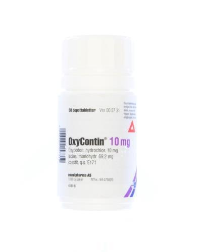 OxyContin Depottablett 10 mg 50 stk - Apotek 1