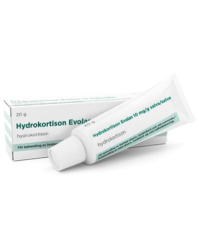 Hydrokortison Evolan 10 mg/g salve 20 g - Apotek 1
