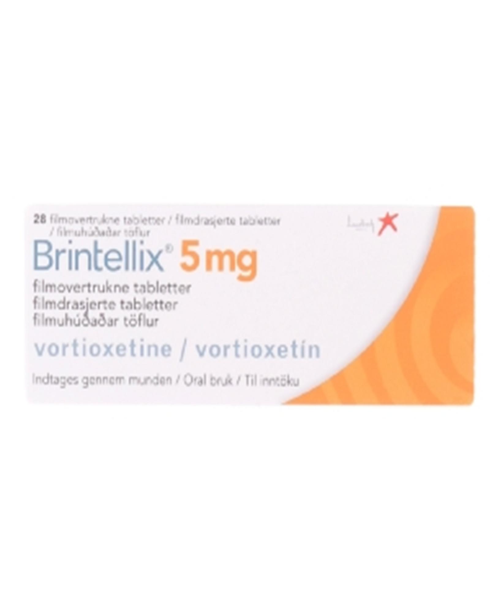 Brintellix Tablett, filmdrasjert 5 mg 28 stk - Apotek 1