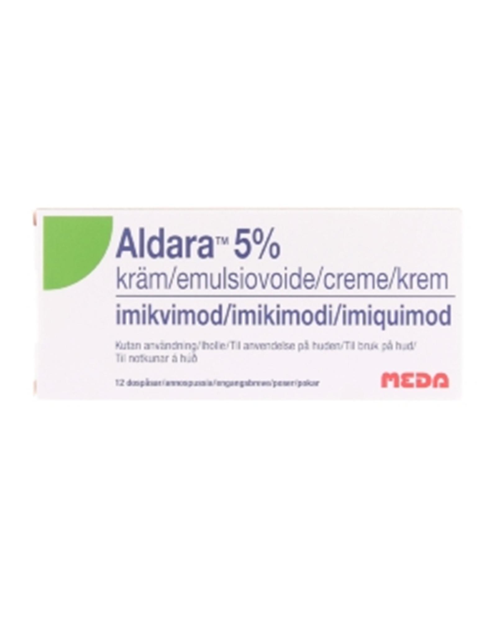 Aldara Krem 5 % 12x250 mg - Apotek 1