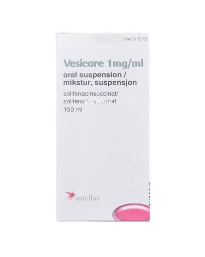 Vesicare 1mg/ml mikstur 150 ml - Apotek 1