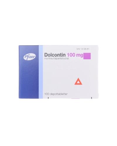 Dolcontin Depottablett 100 mg 100 stk - Apotek 1