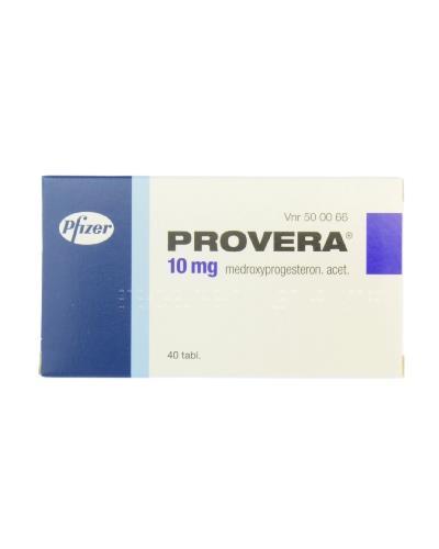 Provera Tablett 10 mg 40 stk - Apotek 1