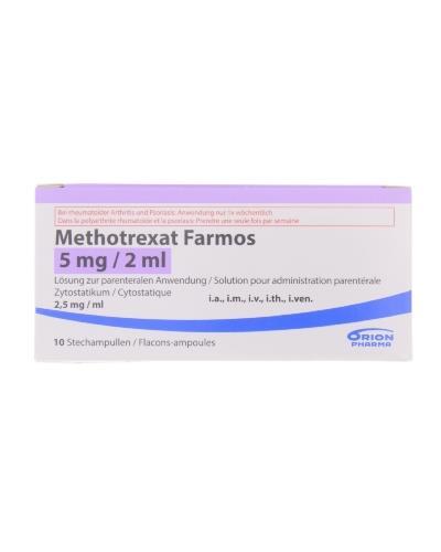 Methotrexat inj 5mg/2ml 10x2mlhgl - Apotek 1