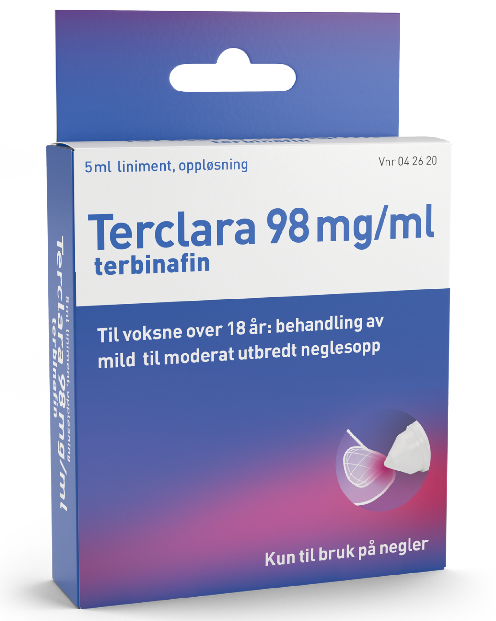 Terclara neglesoppbehandling 98 mg/ml liniment 5 ml - Apotek 1