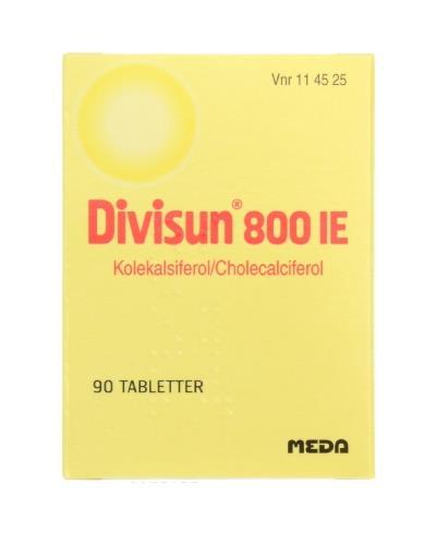 Divisun 800 IE tabletter 90 stk - Apotek 1