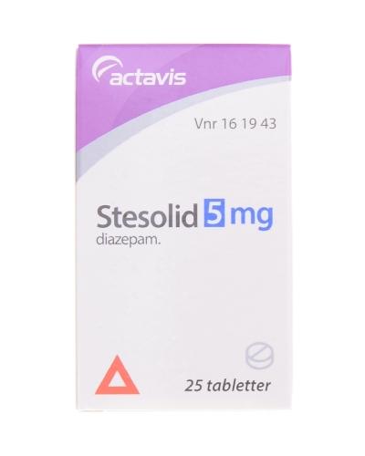 Stesolid Tablett 5 mg 25 stk - Apotek 1