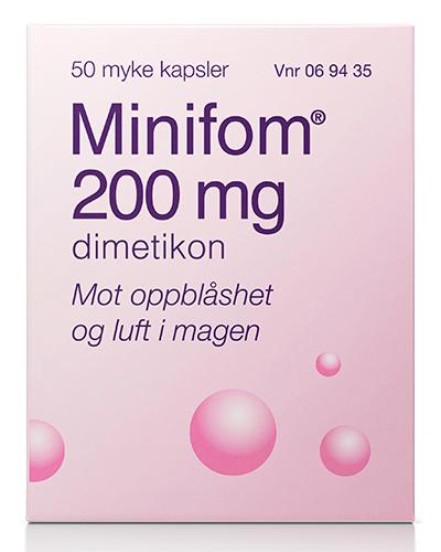 Minifom 200 mg kapsler 50 stk - Apotek 1