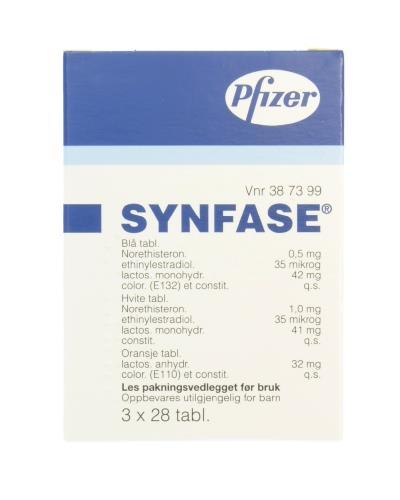 Synfase Tablett 3x28 stk - Apotek 1