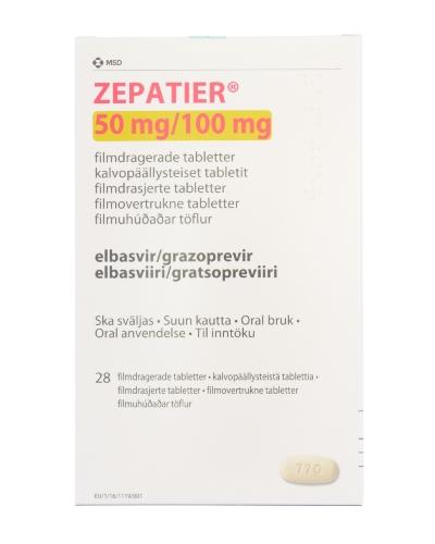 Zepatier tab 50/100mg - Apotek 1