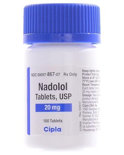 Nadolol 20mg tabletter 100 stk - Apotek 1