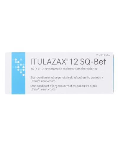 Itulazax 12 SQ-Bet smeltetabletter 30 stk - Apotek 1