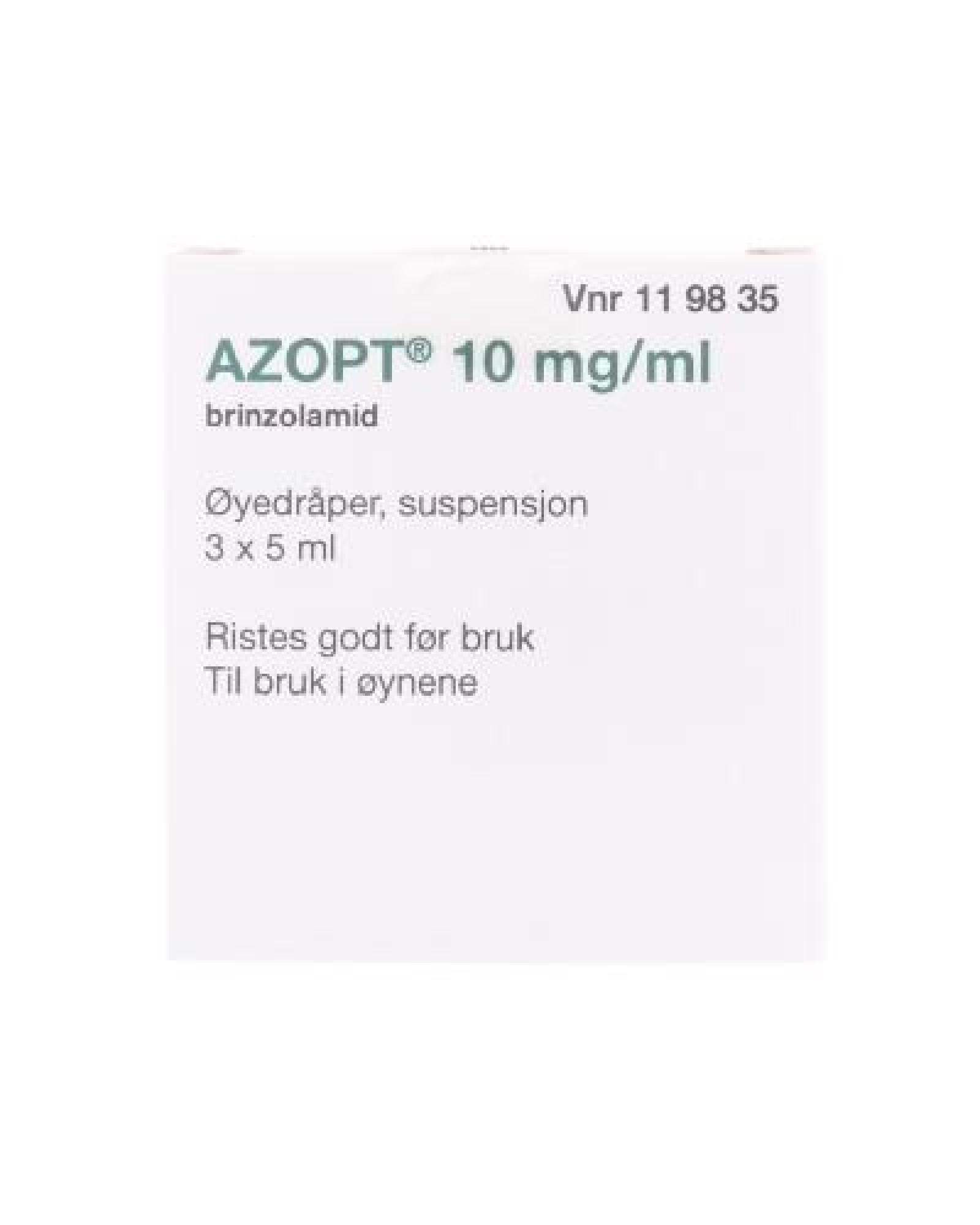 Azopt 2care4 øyedr 10mg/ml - Apotek 1
