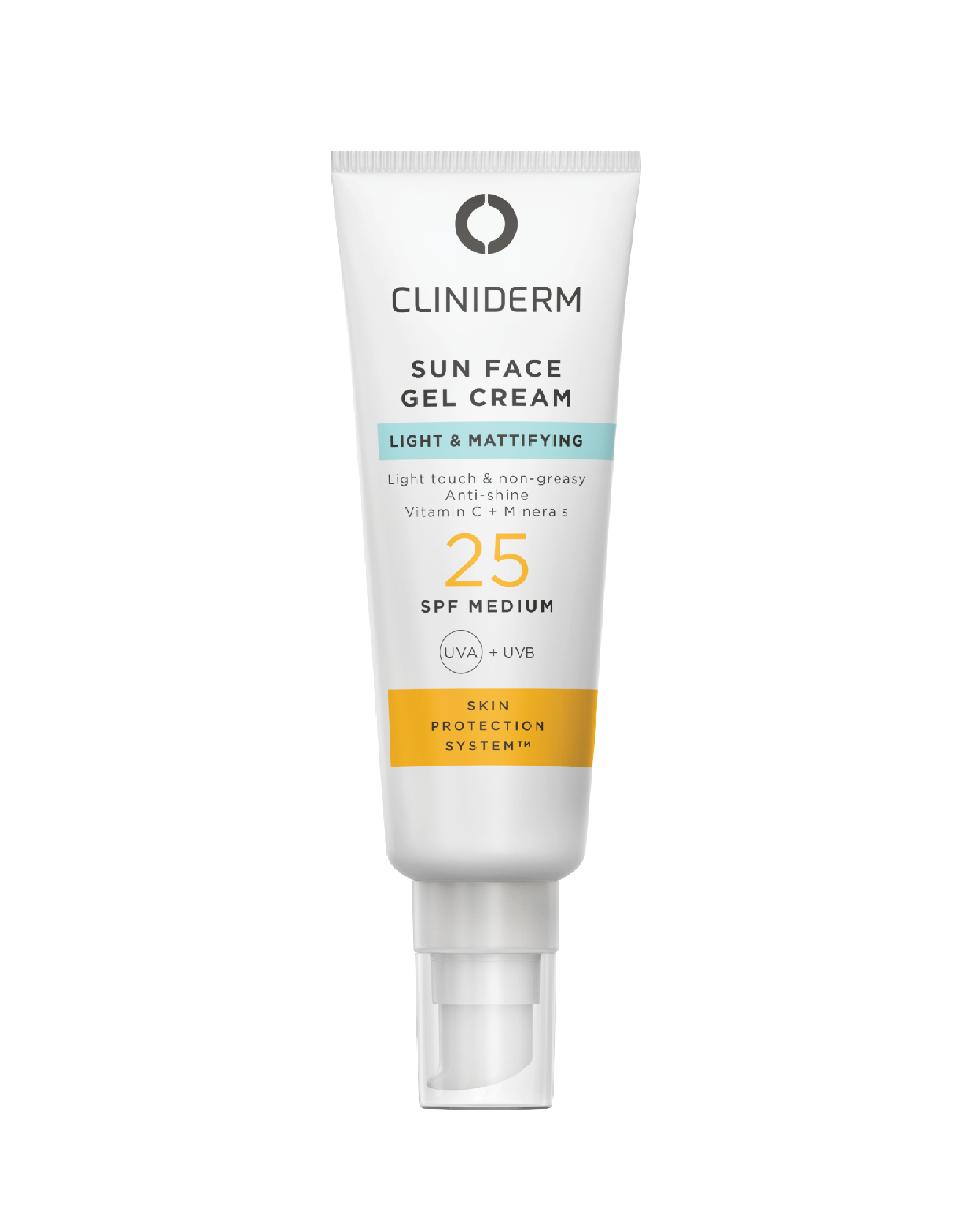Cliniderm Light & Mattifying Sun Gel solkrem SPF25 50 ml - Apotek 1