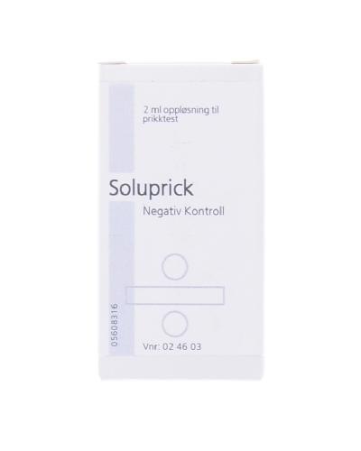 Soluprick Negativ kontroll prikktest 2 ml - Apotek 1