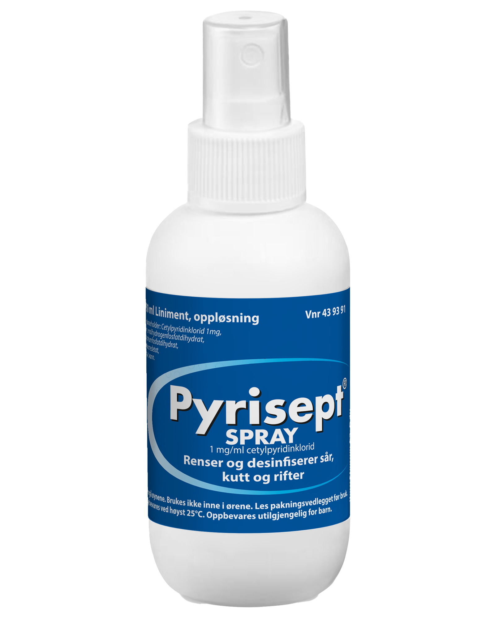 Pyrisept 1 mg/ml liniment spray 100 ml - Apotek 1
