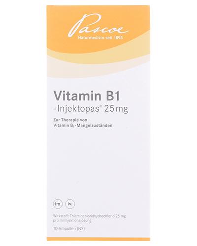 Vitamin B1-Injektopas 25mg/ml injeksjon 10x1 ml - Apotek 1