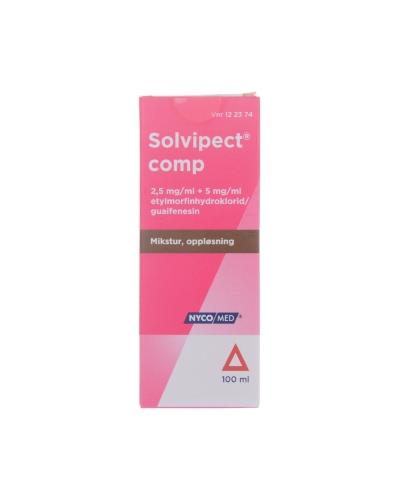 Solvipect Comp Mikstur, oppløsning 2,5 mg/ml/5 mg/ml 100 ml - Apotek 1