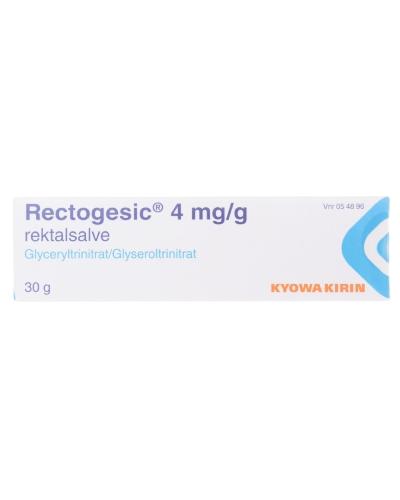 Rectogesic Rektalsalve 4 mg/g 30 g - Apotek 1