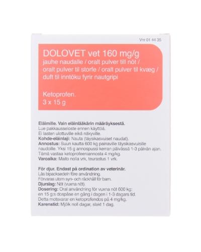 Dolovet vet pulv 2,4g - Apotek 1