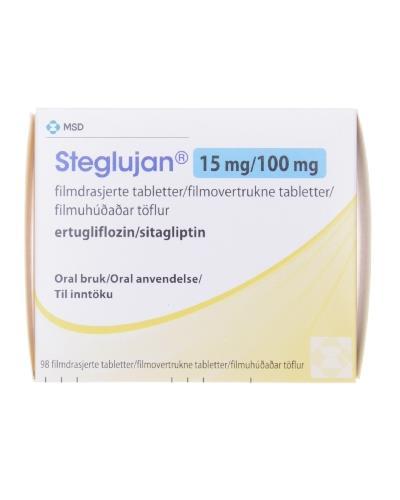 Steglujan 15 mg/100 mg filmdrasjerte tabletter 98stk - Apotek 1