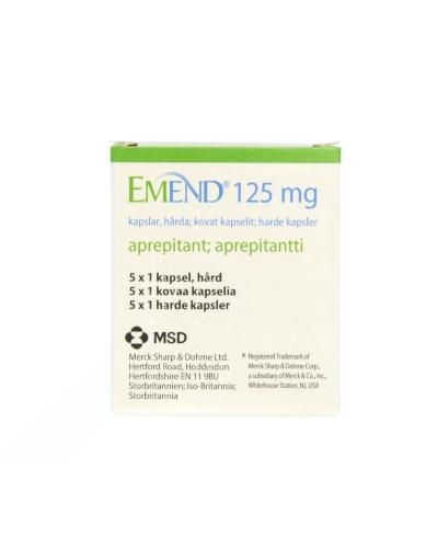 Emend Kapsel, hard 125 mg 5x1 stk - Apotek 1