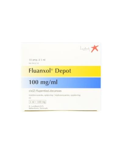 Fluanxol Depot Injeksjonsvæske, oppløsning 100 mg/ml 10x1 ml - Apotek 1