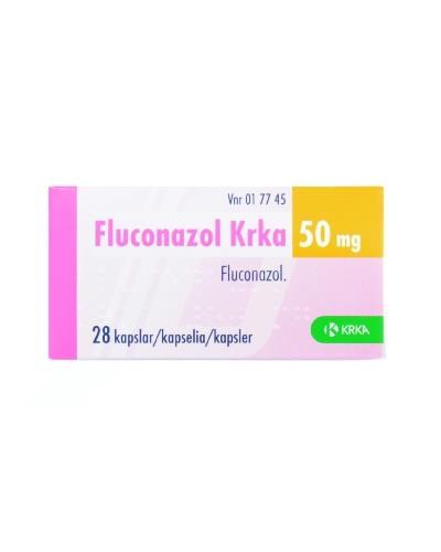 Fluconazol Krka Kapsel, hard 50 mg 28 stk - Apotek 1