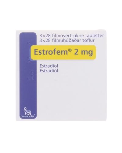 Estrofem 2mg tabletter 3x28 datop - Apotek 1