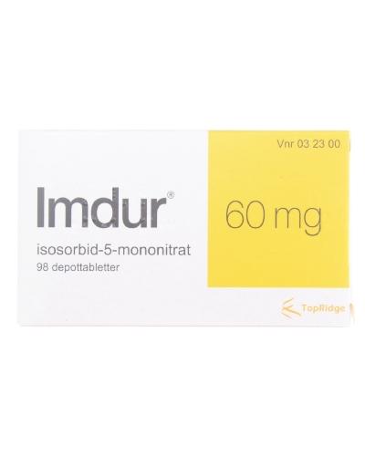 Imdur Depottablett 60 mg 98 stk - Apotek 1