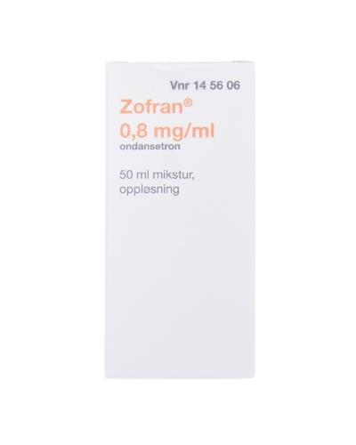 Zofran 2care4 0,8 mg/ml mikstur, oppløsning flaske 50ml - Apotek 1