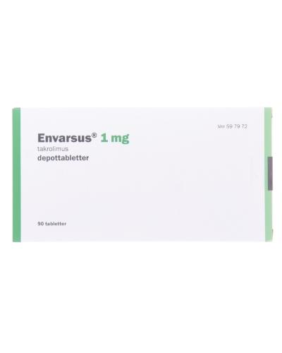 Envarsus Paranova 1 mg depottabletter 90stk - Apotek 1