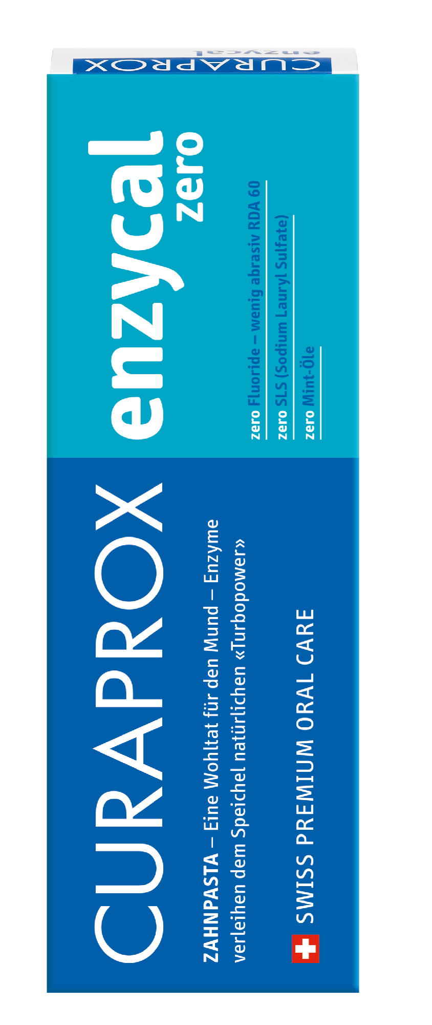 Curaprox Enzycal Zero tannkrem uten fluor 75 ml - Apotek 1