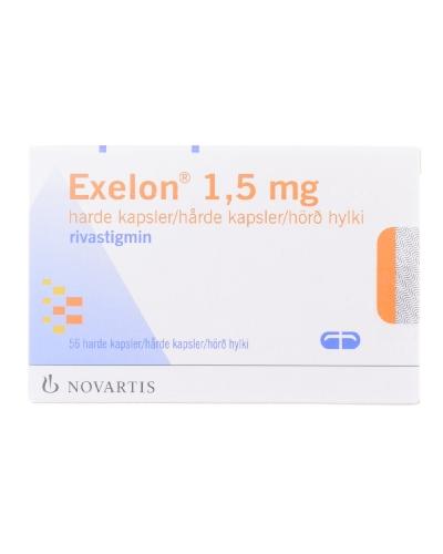 Exelon Kapsel, hard 1,5 mg 56 stk - Apotek 1