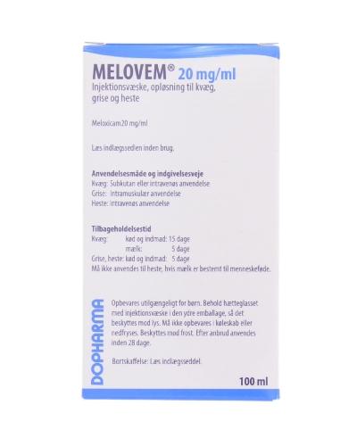 Melovem vet inj 20mg/ml - Apotek 1