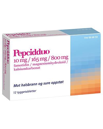 Pepcidduo tyggetabletter 12 stk - Apotek 1