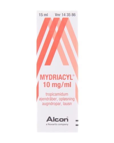 Mydriacyl 1% øyedråper 15 ml - Apotek 1