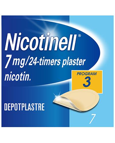 Nicotinell 7 mg/24 timer depotplaster 7 stk - Apotek 1