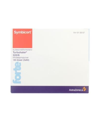Symbicort Forte Turbuhaler 320 mikrog/dose+9 mikrog/dose ...