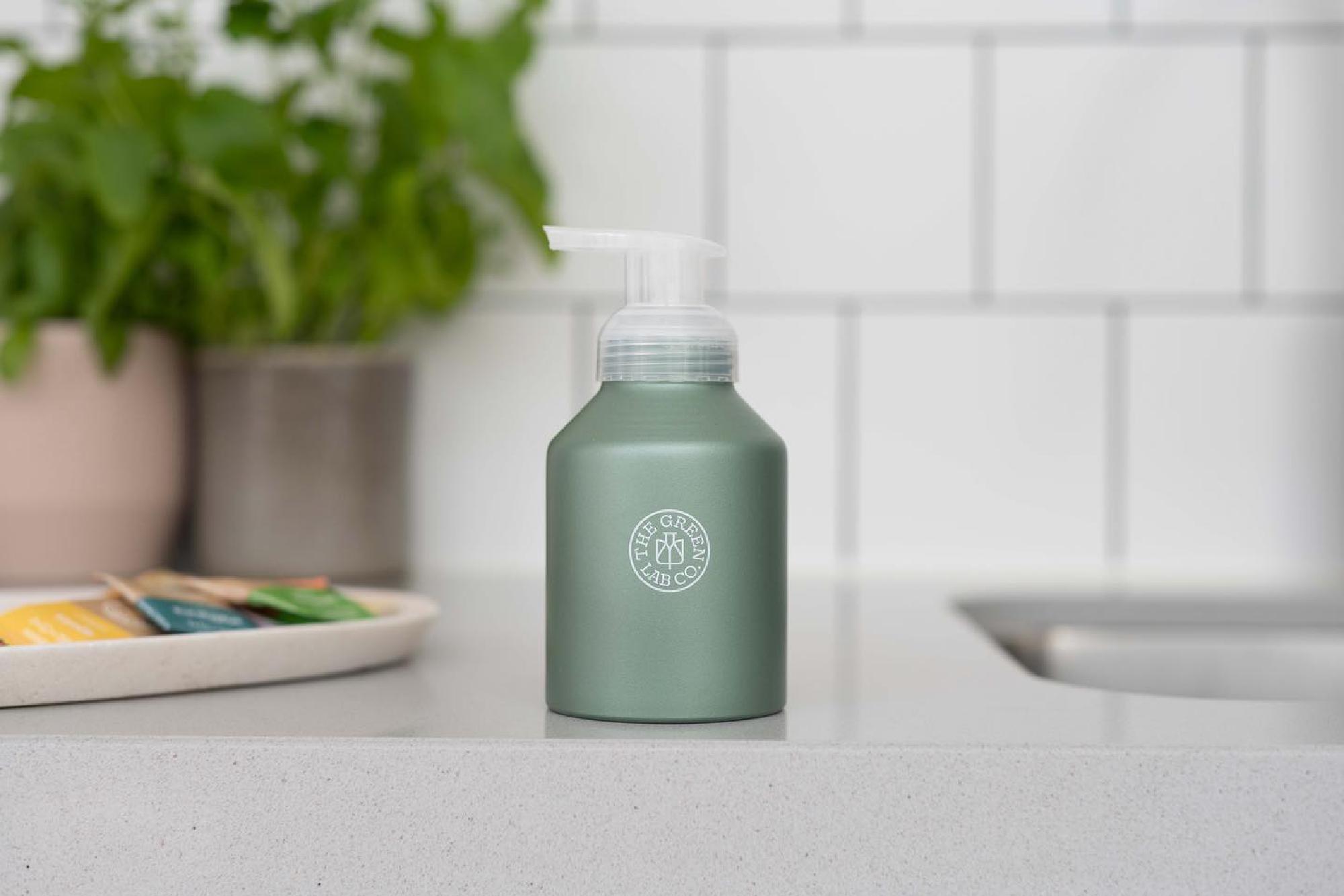 The Green Lab Co. håndsåpe refill appelsinblomst & lavendel 4x125 ml ...