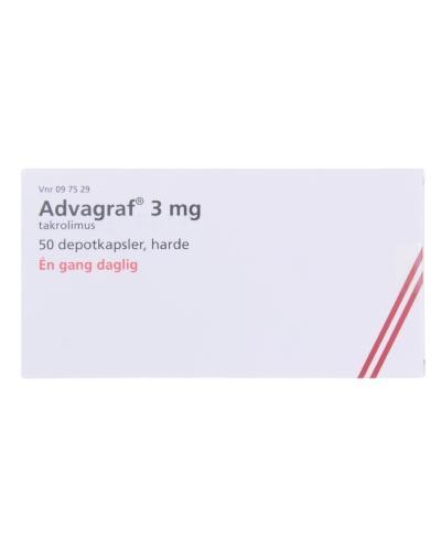 Advagraf Orifarm 3 mg harde depotkapsler 50stk - Apotek 1