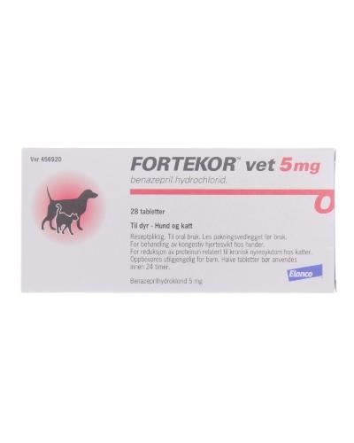 Fortekor vet tab 5mg - Apotek 1