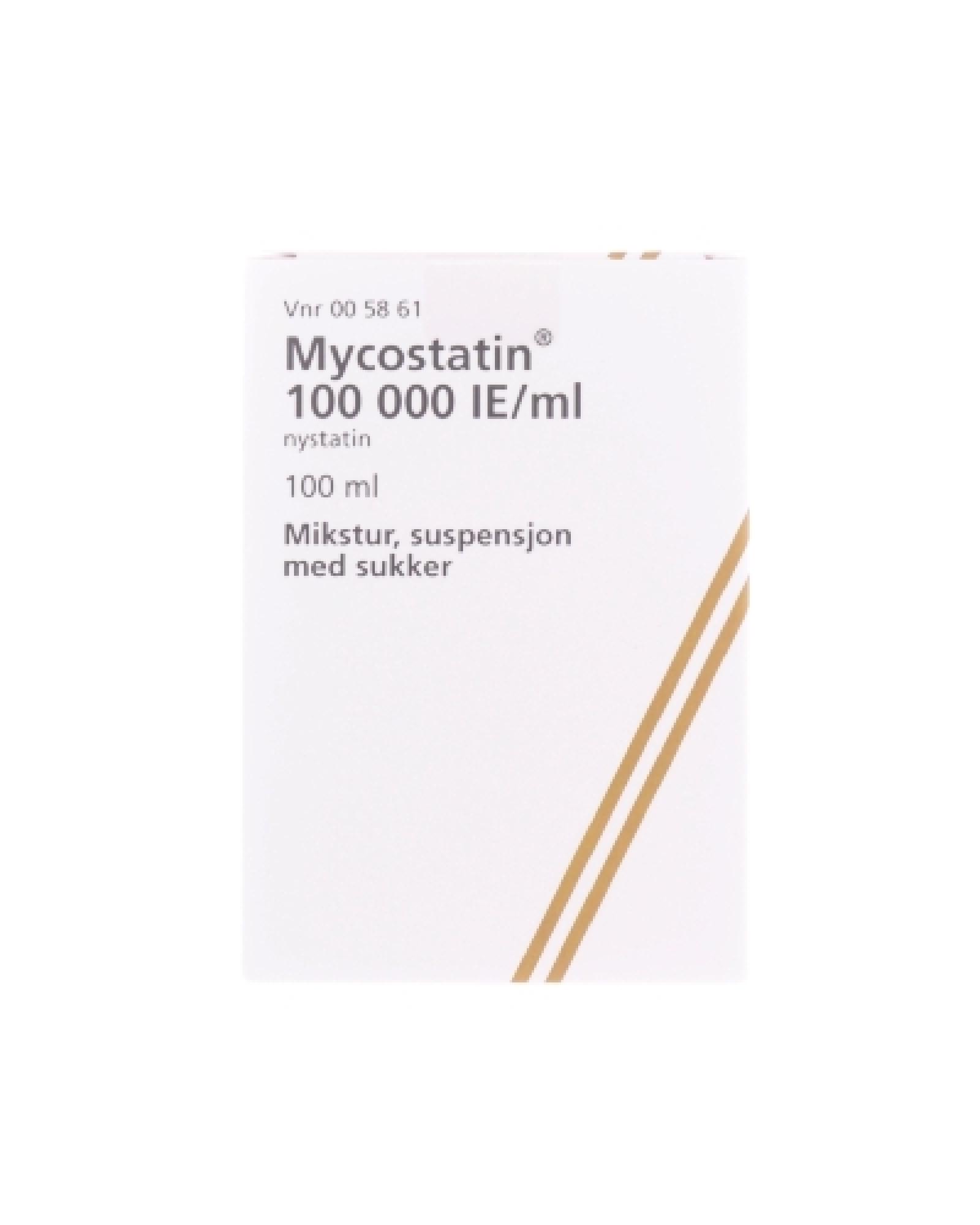 Mycostatin Mikstur 100 000 IE/ml 100 ml - Apotek 1