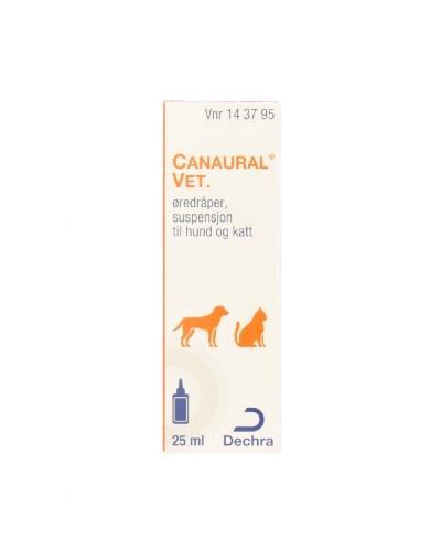 Canaural vet øredr 25 ML - Apotek 1