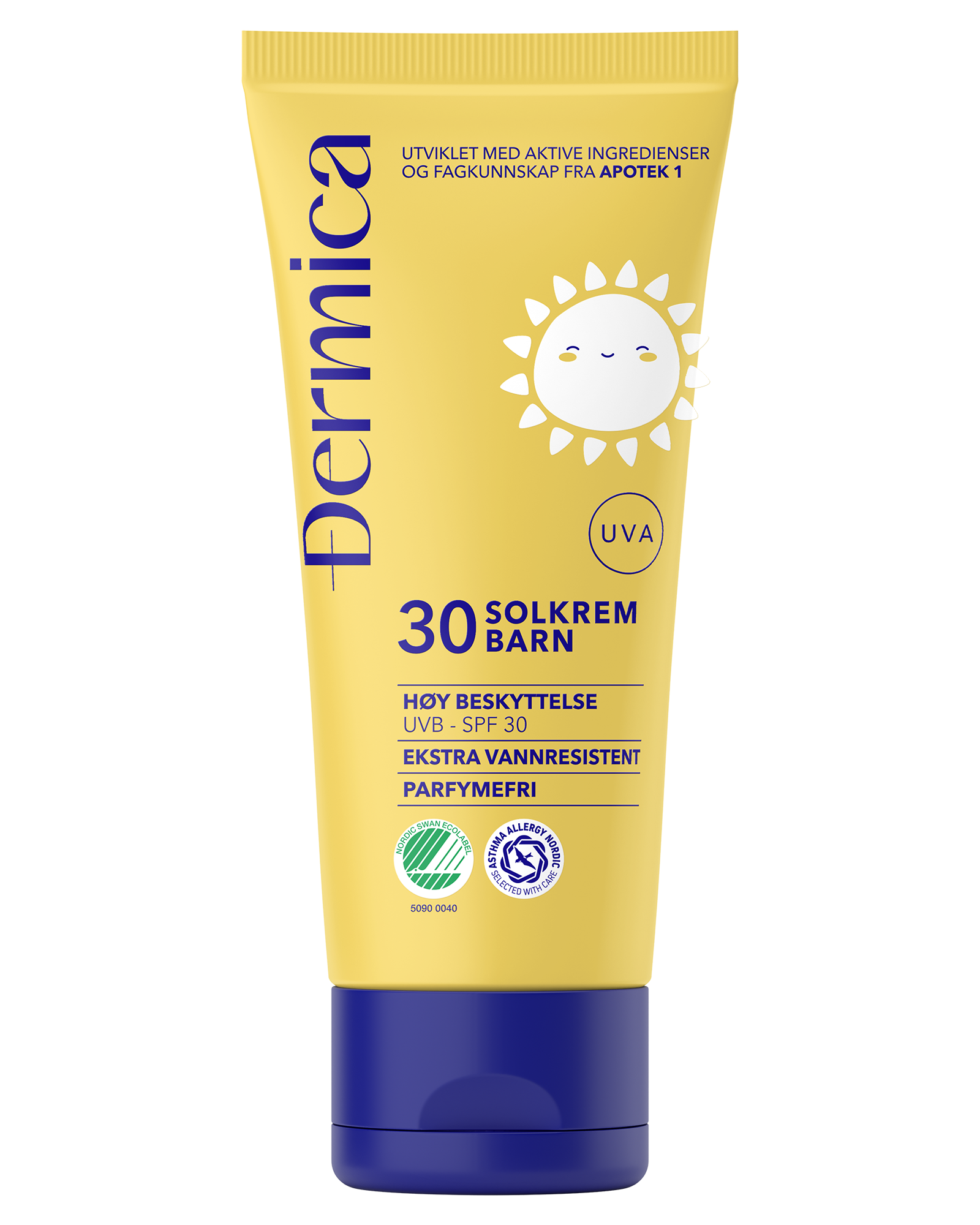 Dermica solkrem til barn SPF30 100 ml - Apotek 1