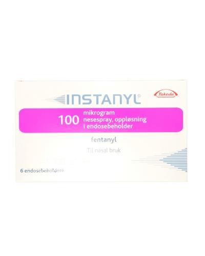 Instanyl Nesespray, oppløsning 100 mikrog/dose 6x1dose - Apotek 1