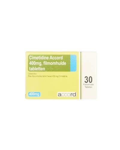 Cimetidine accord 400mg tabletter 30 enpac - Apotek 1